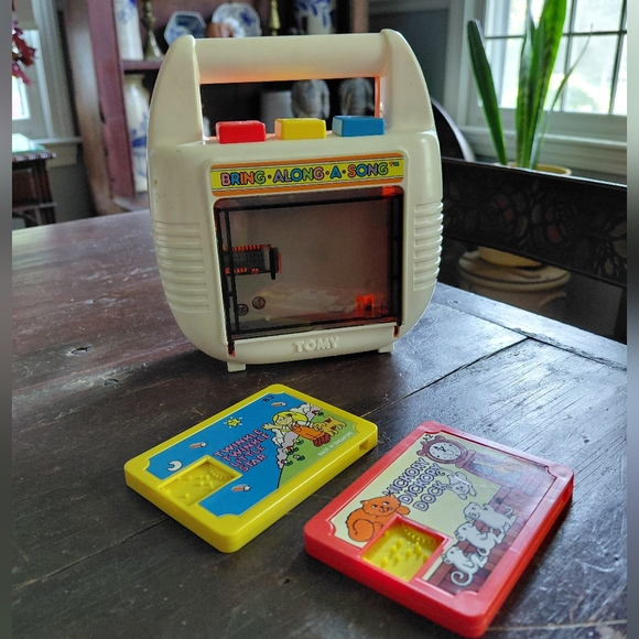 Vintage | Toys | Vintage 8s Working Tomy Bring Along A Song Cassette ...